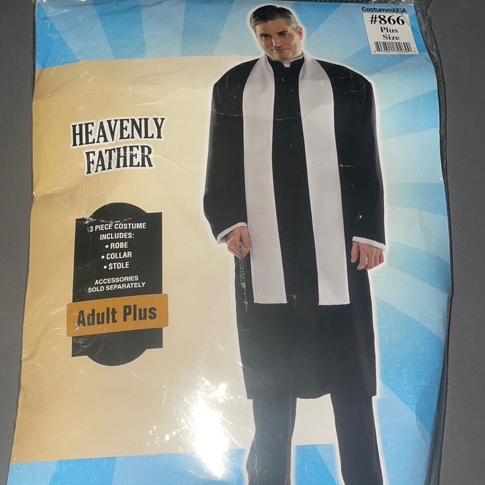 Men's Heavenly Father Halloween Costume (Plus Size) - Gem
